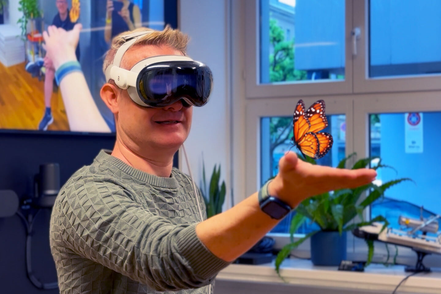 Apple Vision Pro: A magical glimpse into the future of technology.