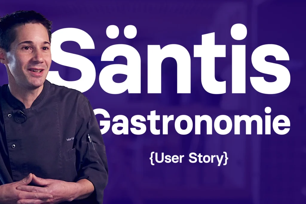 Behind the scenes of Säntis gastronomy: A look into Martin Koch's kitchen.